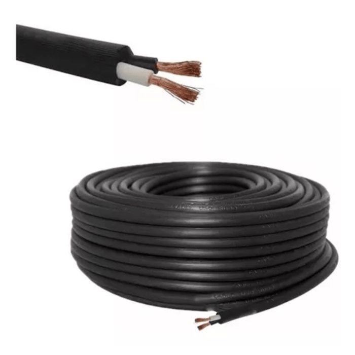Metro de Cable Uso Rudo Negro Calibre 2x18 AWG Económico | Tienda de ...