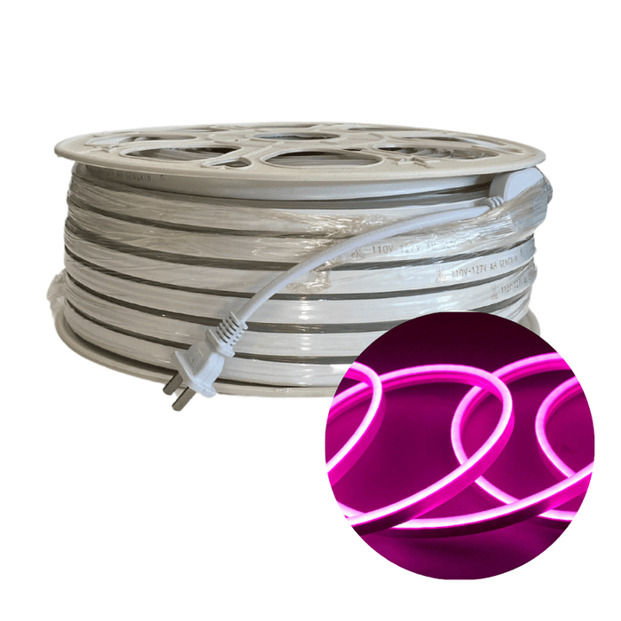 Manguera Rosa Neon LED para exterior 110V , Atenuable | Tienda de ...